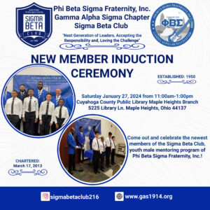 Sigma Beta Club – Gamma Alpha Sigma Chapter